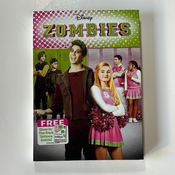 Disney | Other | New Disney Zombies Dvd With Green And Pink Cover ...